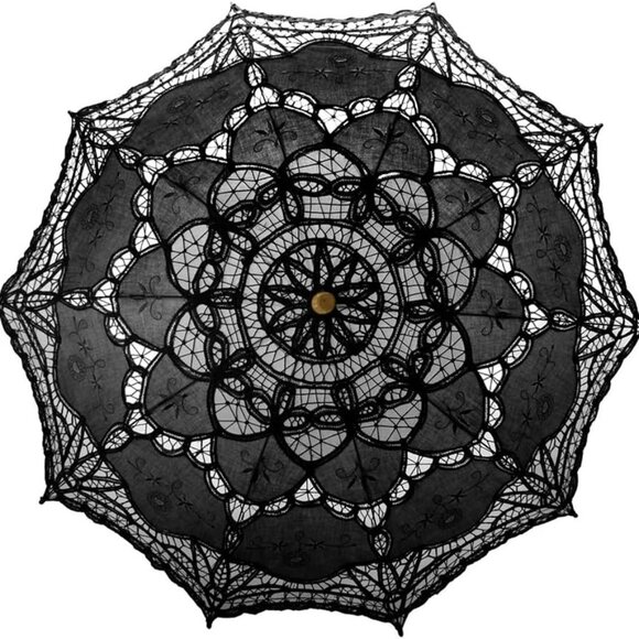 Other | Vintage Lace Parasol Wedding Bridal Umbrella Photograph Parasol ...
